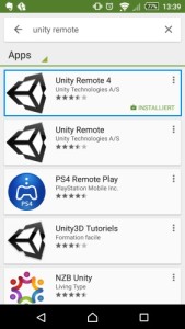 Unity3D – Unity Remote für Android einrichten – Computerhalbwissen