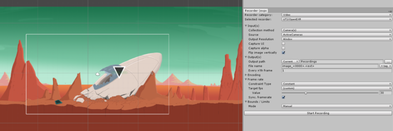 Unity – Recorder zur Aufnahme von Videos und Animationen ...