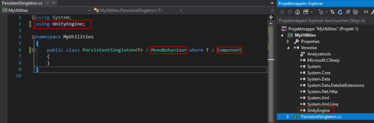 DLLs für Unity: Wie man eine .NET Klassenbibliothek für die Unity ...